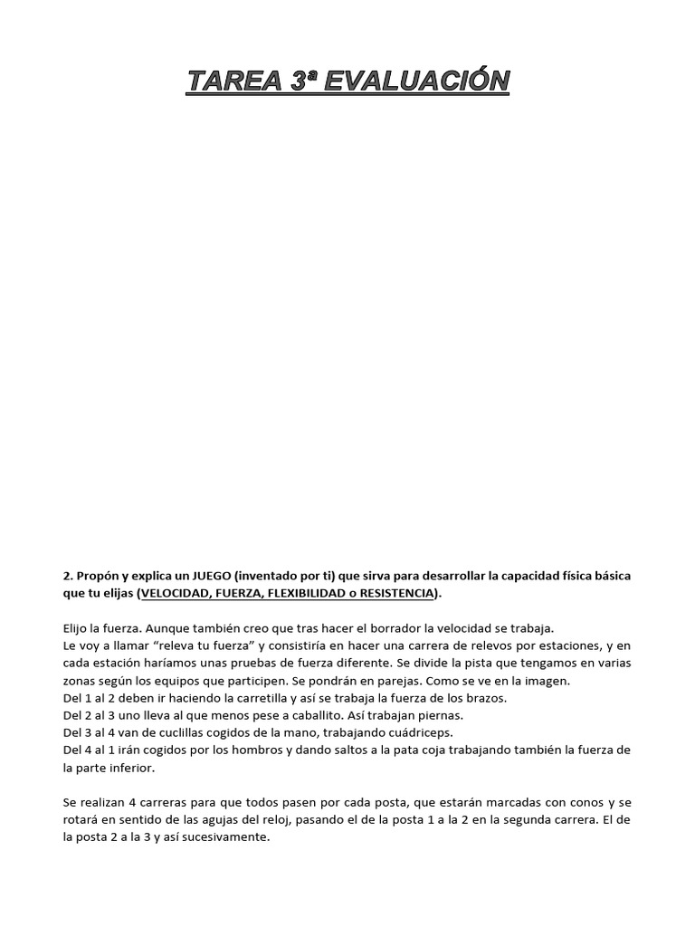 Tarea 2 ESO EducaciÃ N FÃ - Sica | PDF