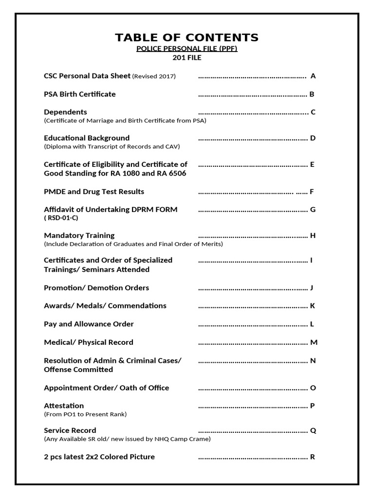 TABLE OF CONTENTS For Folders | PDF | Common Law | Government