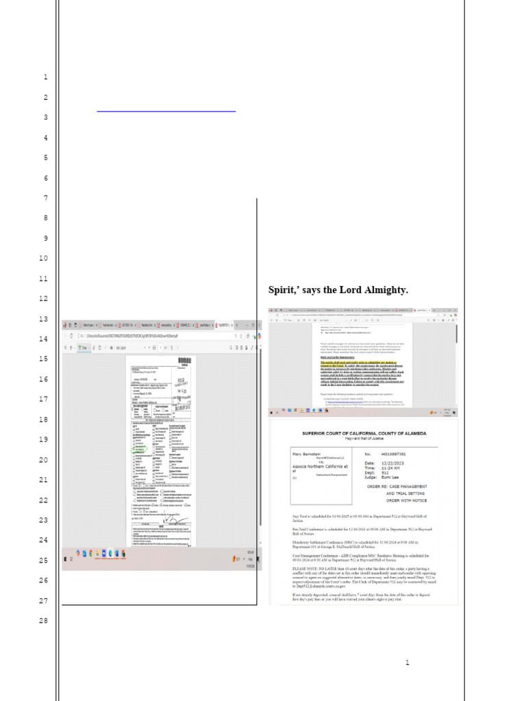 Opposition To CMC Request | PDF | Pro Se Legal Representation In The ...