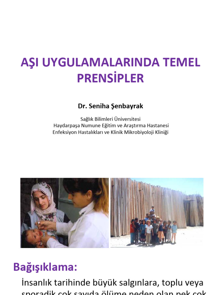 Asi Uygulamalarinda Temel Prensipler | PDF
