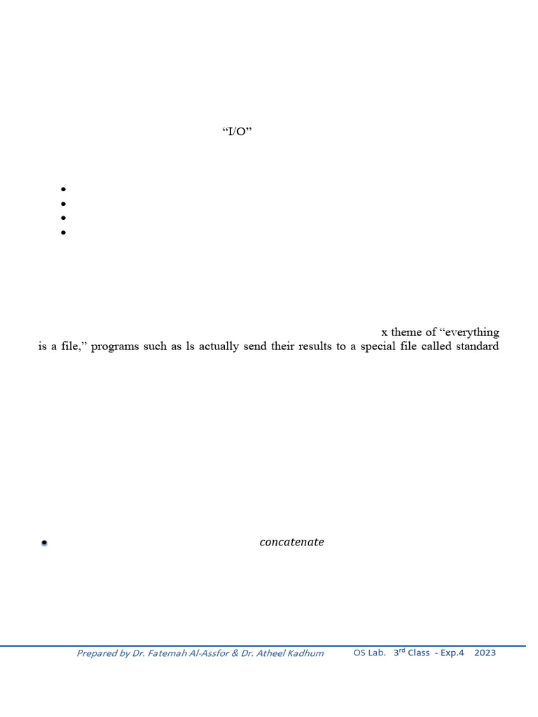 OS Exp.4 Working With File Content | PDF | Computer Science | Unix