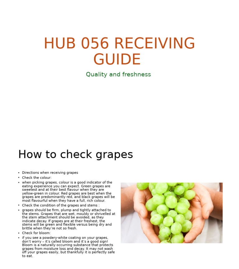 Receiving Guide Book Sample | PDF