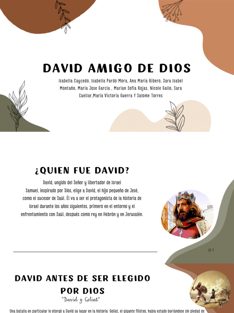 David Amigo de Dios | PDF | David | Goliat