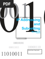 IP Address Plan Workbook-V101 | PDF | Ip Address | Network Architecture