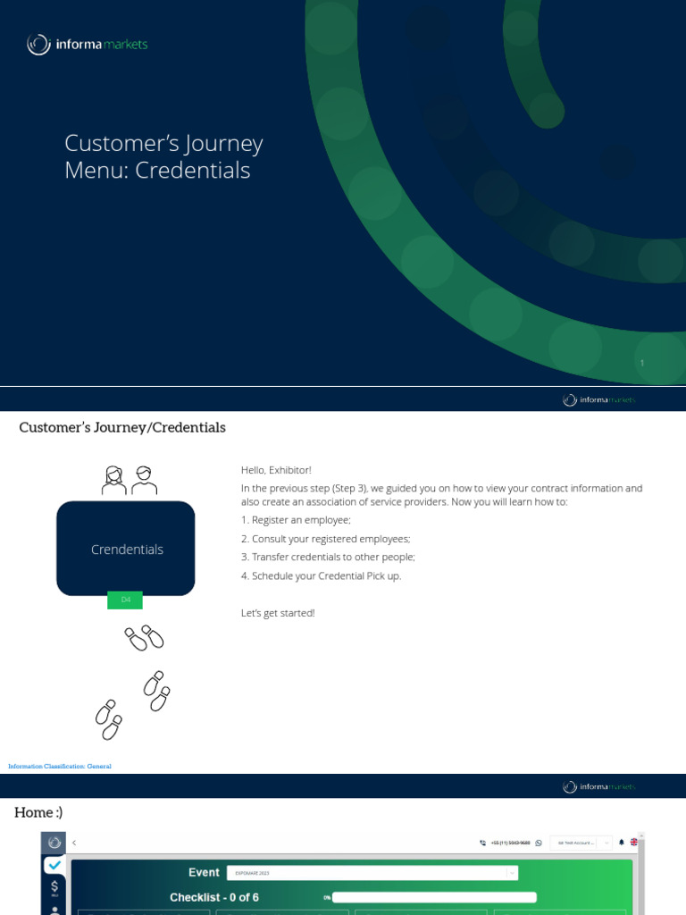 4 - Customer Journey - Credentials | PDF | Software | Computing