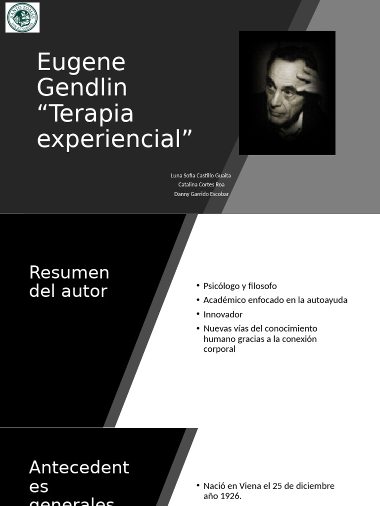 Eugene Gendlin | PDF | Experiencia | Sicología