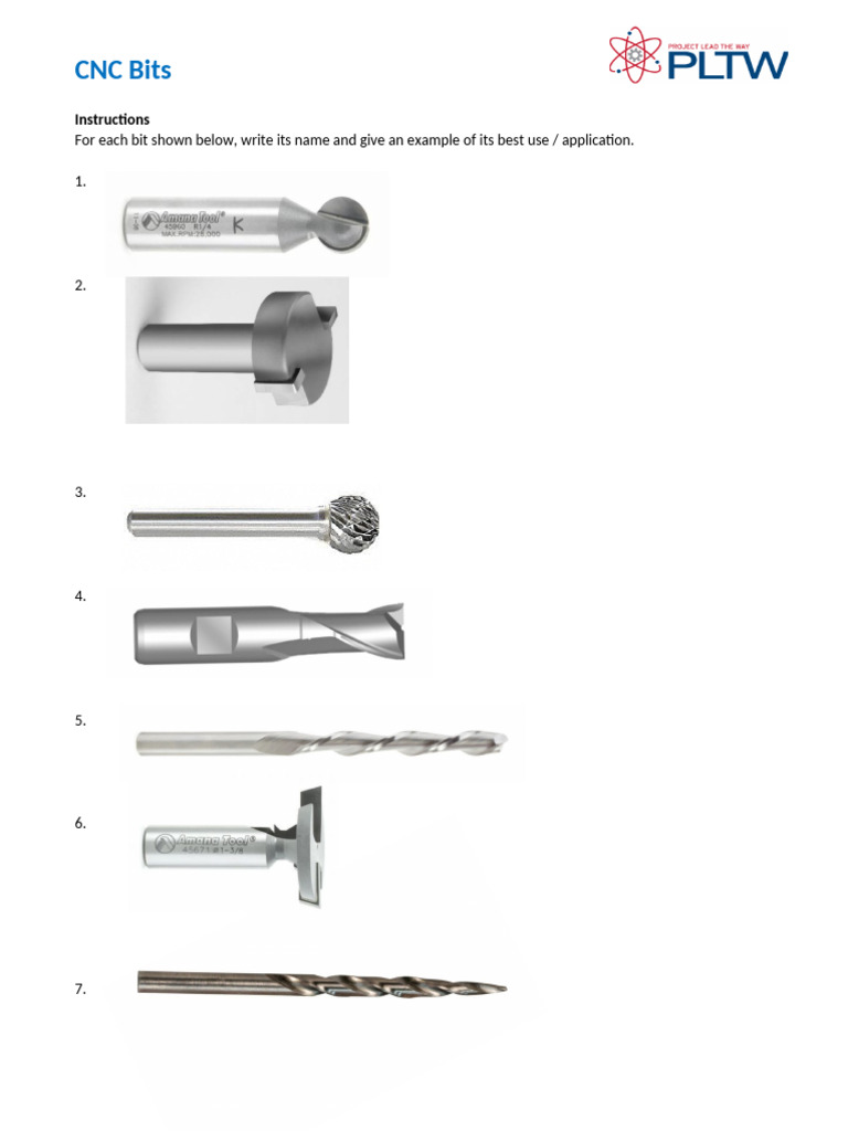 CNC Bits | PDF