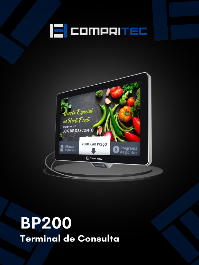 Datasheet - BP200 Terminal de Consulta | PDF