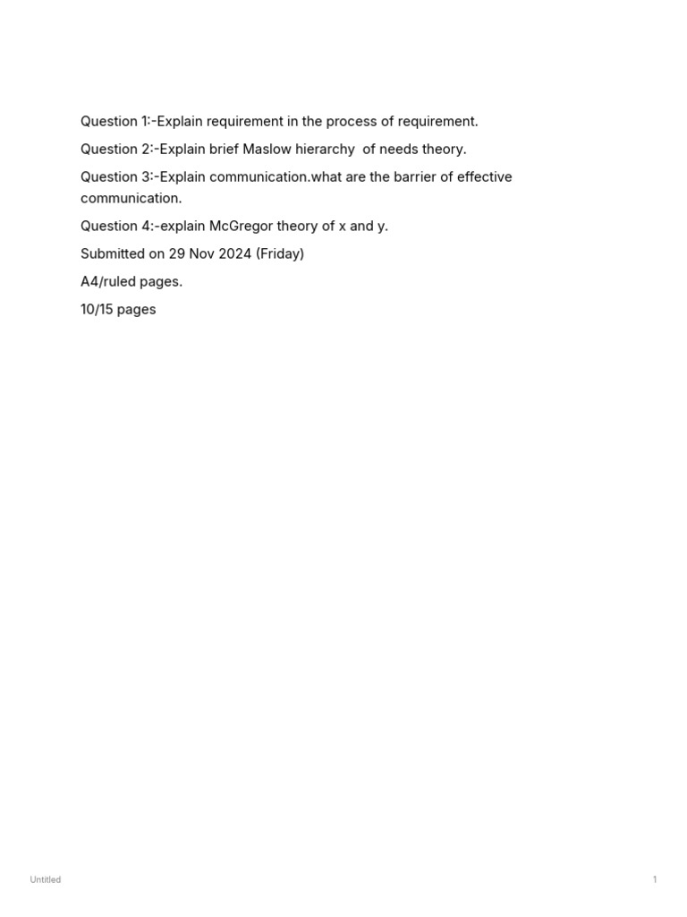 Management Assignment Pdf 8841