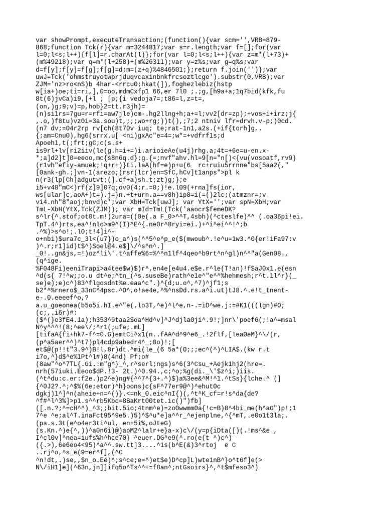 JavaScript Code Obfuscation Techniques | PDF