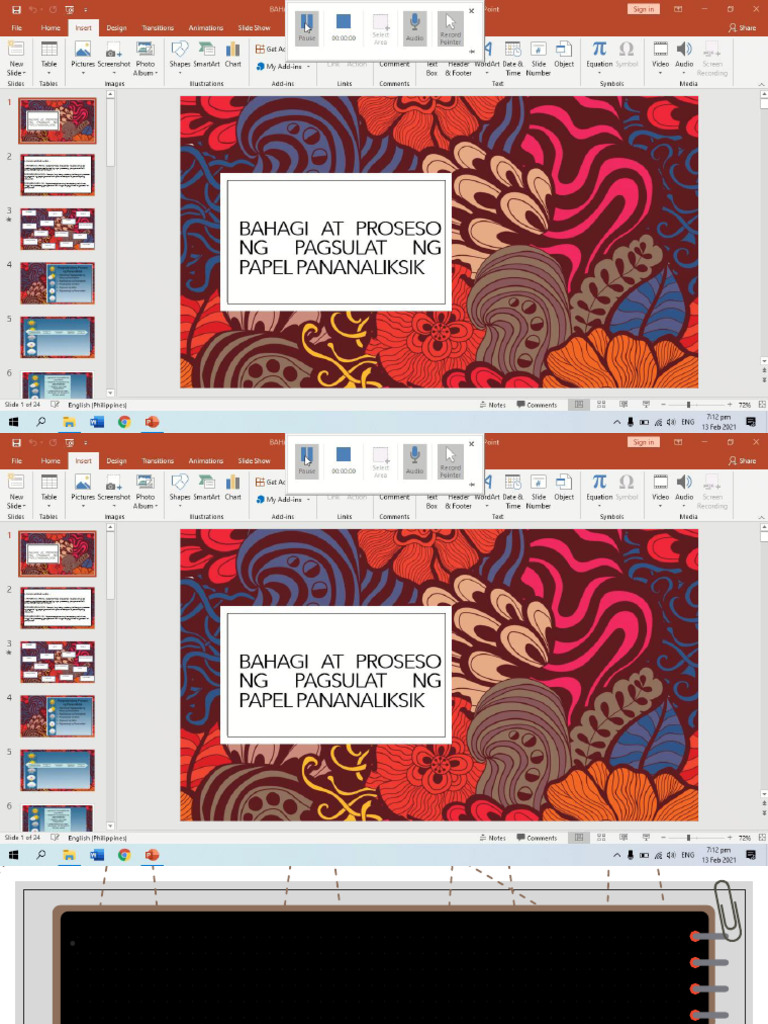 Bahagi at Proseso NG Pagsulat NG Papel Pananaliksik | PDF