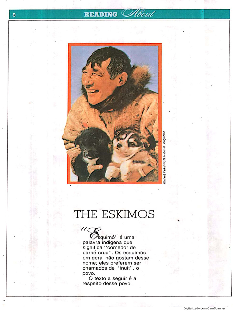 Eskimos Verbo To Be | PDF