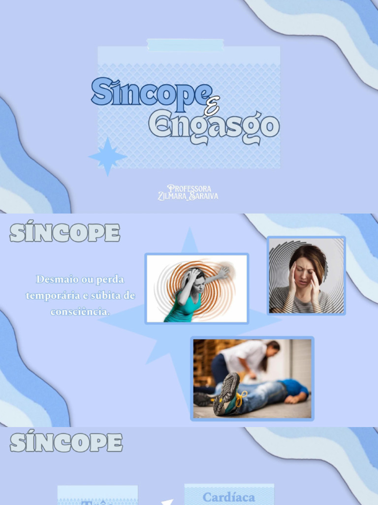 Síncope e Engasgo | PDF