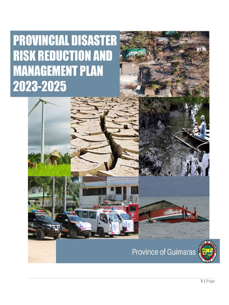 Guimaras LDRRM Plan 2023 Rev | PDF | Emergency Management | Hazards