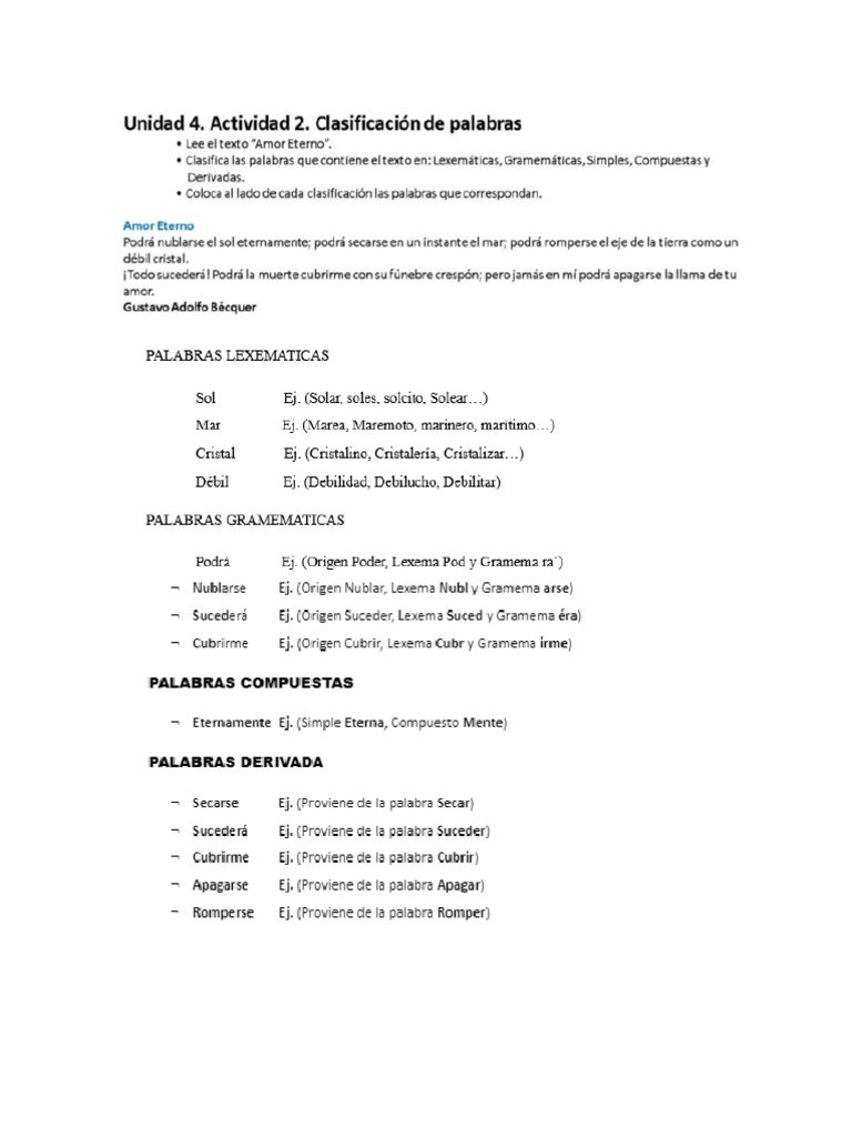 Segura-Yalissa, Unidad 4, Actividad 2. | PDF