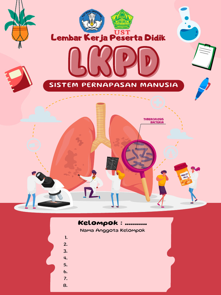 LKPD Sistem Pernapasan Manusia - Compressed | PDF
