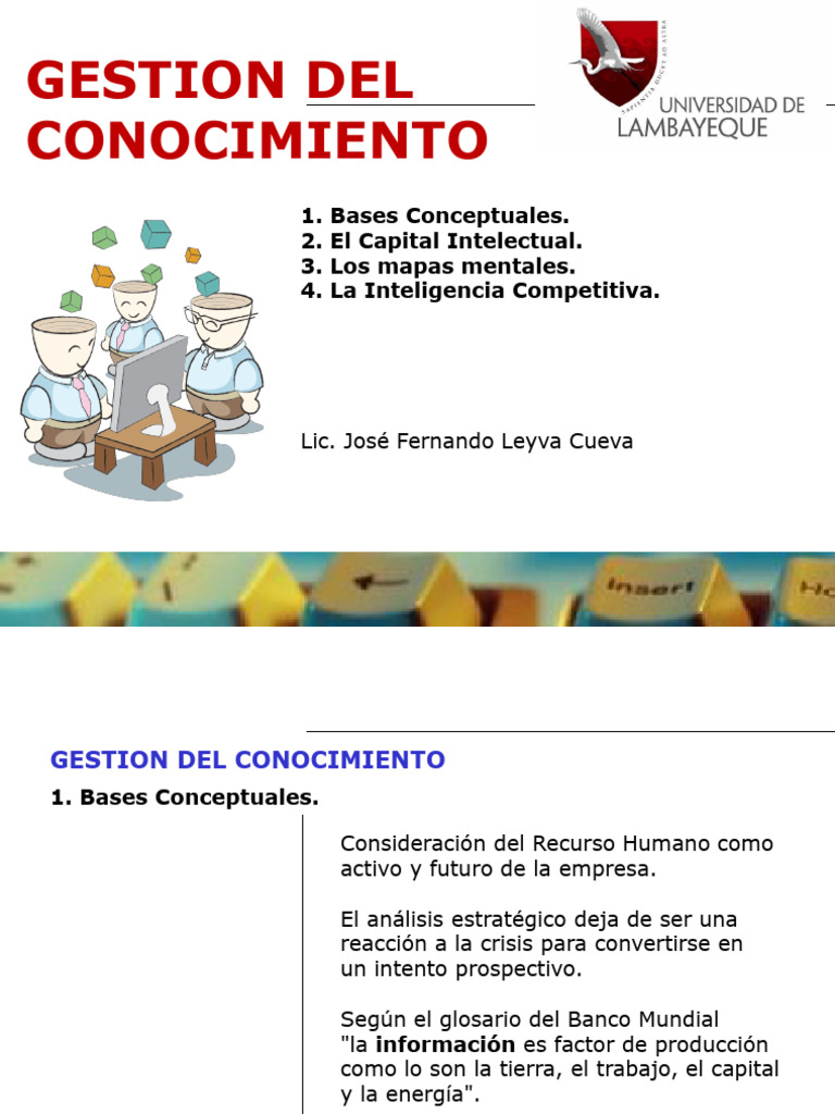 Sesión 1. Gestion Del Conocimiento - RRHH | PDF | Conocimiento administrativo | Conocimiento