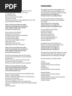 Paroles de "Shilo" par Gaël | PDF | Religions et croyances