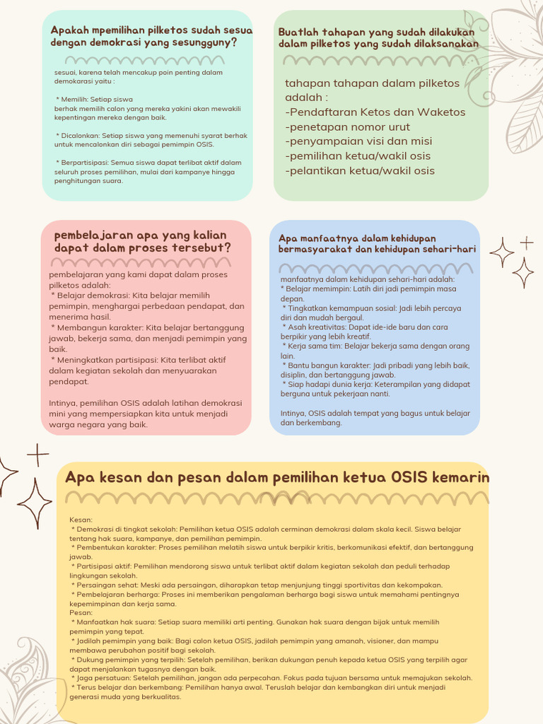 Pastel Kreatif Menjaga Kebersihan Poster Tips - 20241101 - 082619 ...