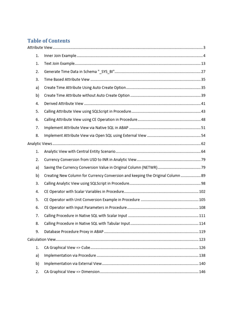 CDS, Amdp & Abap 7.4 | PDF | Parameter (Computer Programming) | Sql