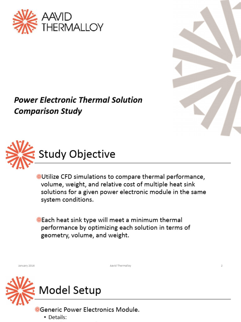 Aavid Power Electronics Thermal Solution Study | PDF | Building ...