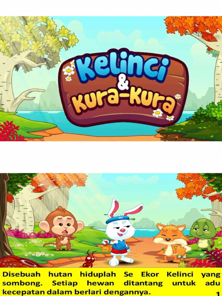 E-Book Cerita Kelinci Dan Kura-Kura | PDF
