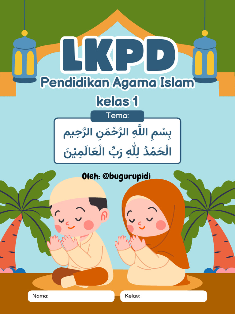 LKPD Basmalah dan Hamdalah Kelas 1 | PDF