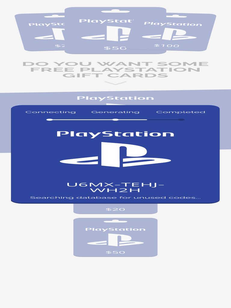 Free PlayStation Gift Cards - Gift Card Stash | PDF