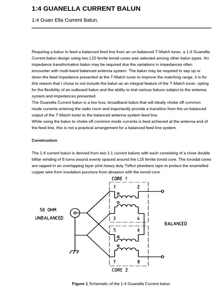Balun Antenas | PDF | Electronics | Electrical Equipment