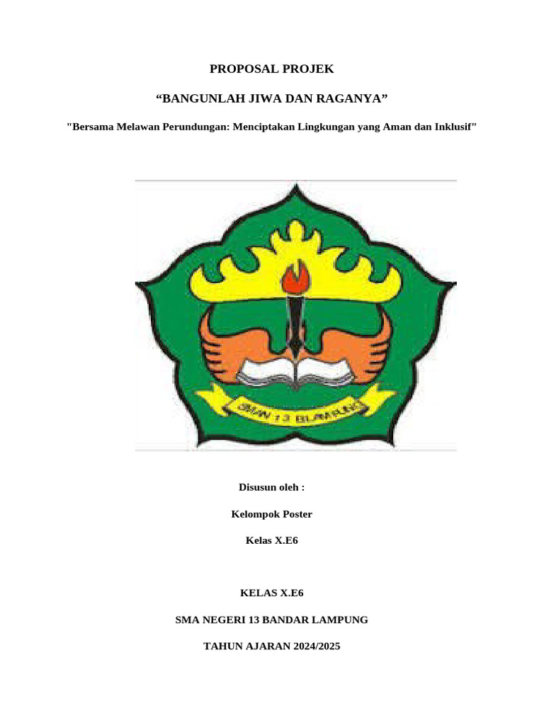 Proposal Projek | PDF