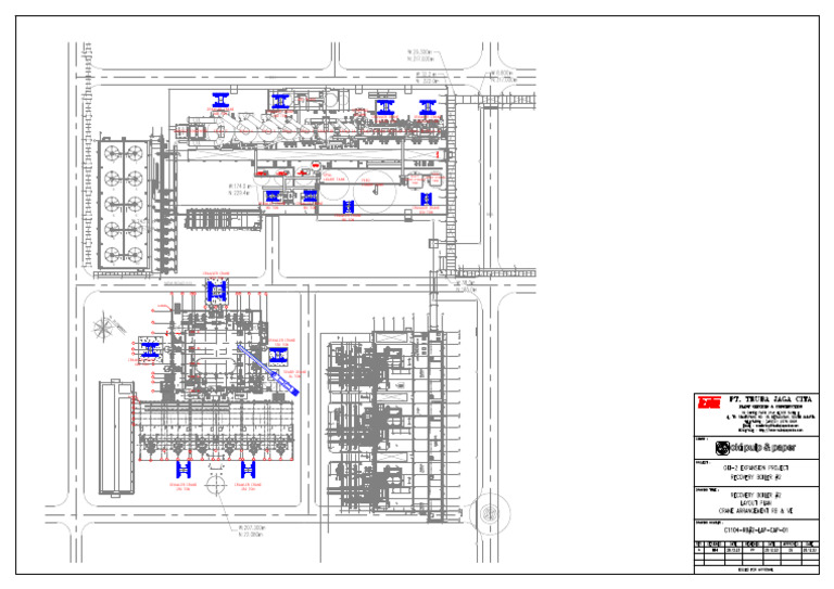 Crane Arrangement Plan - RB & VE | PDF