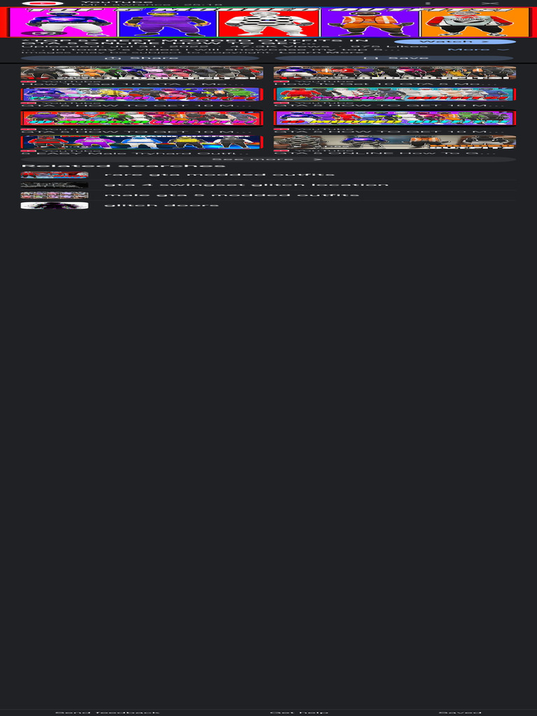 Gta Glitch Outfits - Google Search | PDF