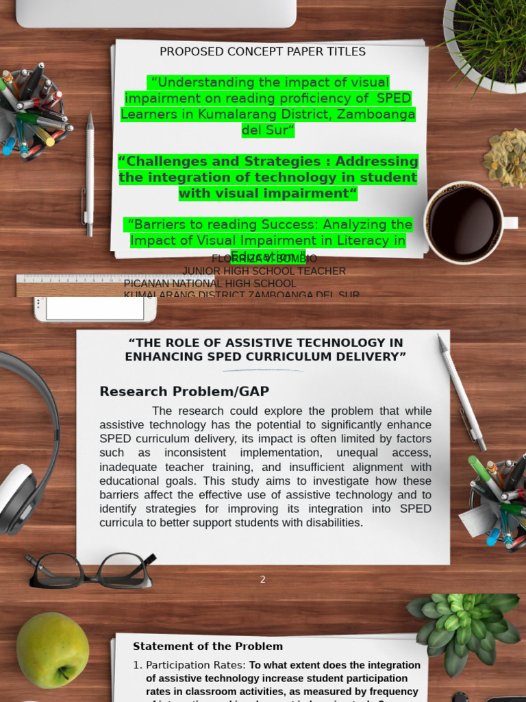 Concept Paper Hearing PPT Final | PDF | Special Education | Individualized Education Program