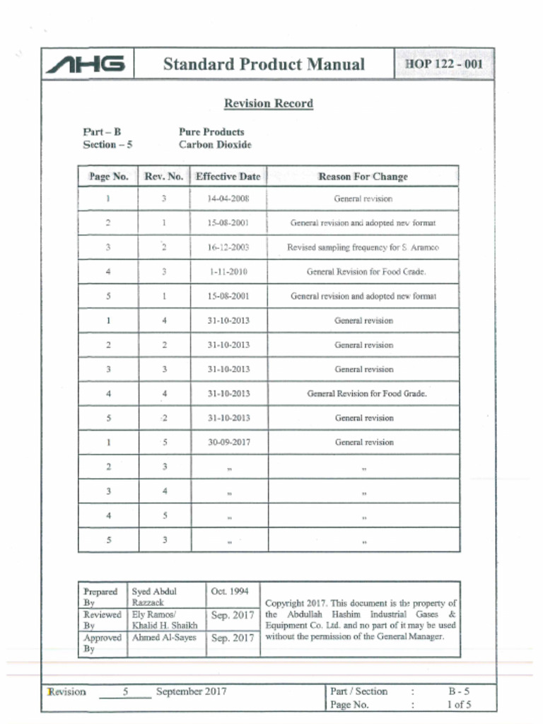 Carbon Dioxide SPM - PP 18 | PDF