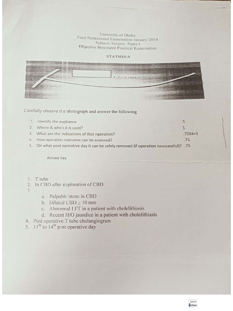 Instruments Ospe Surgery | PDF