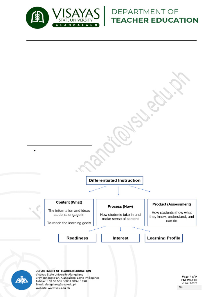 Tegr 120 Module 3 | PDF | Learning | Teachers