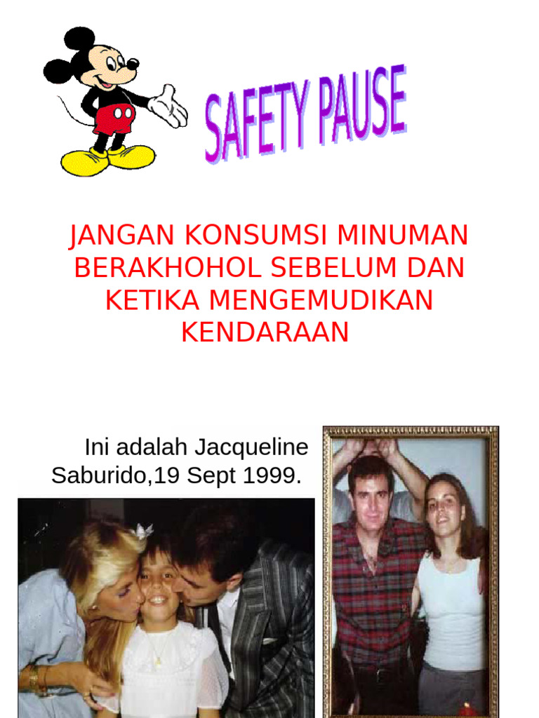Safety Pause - Kecelakaan Kendaraan | PDF