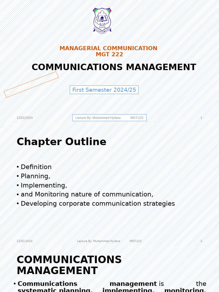 Communication Plan | PDF | Swot Analysis | Communication