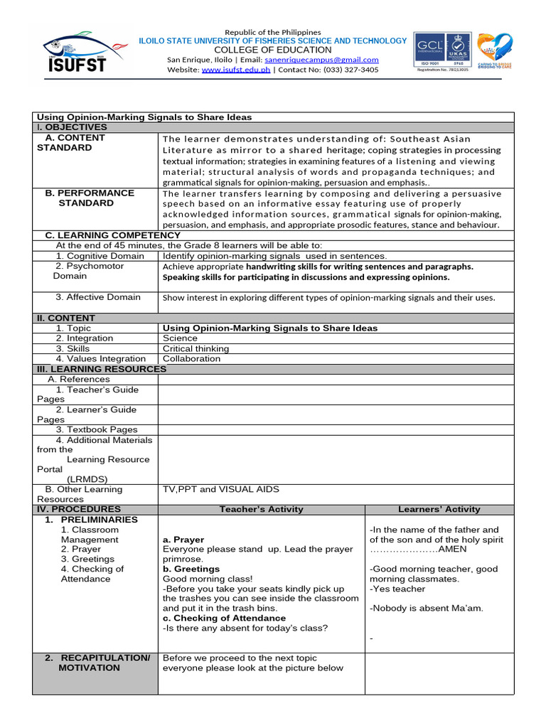VANESSA DAY 1 New | PDF | Learning | Knowledge