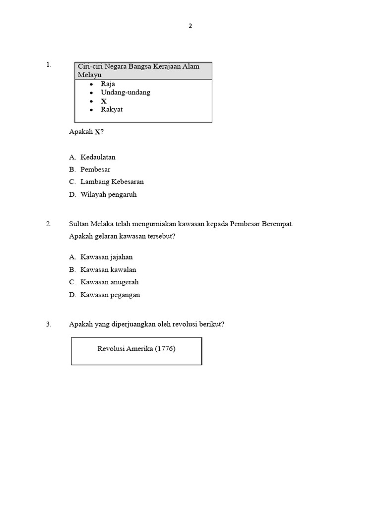 2024 K1 Soalan Set 1 (Putrajaya) | PDF