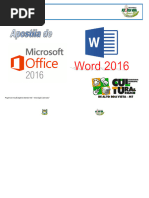 Apostila Microsoft Word 2007 | PDF | Janela (informática) | Microsoft Excel