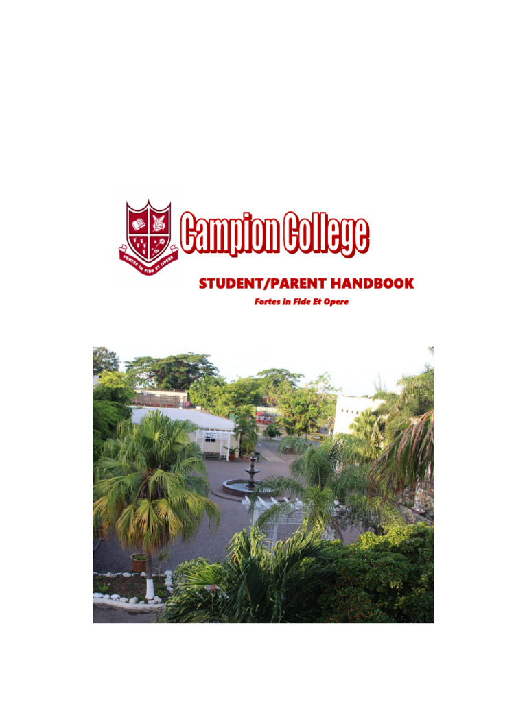 Student Handbook 2017-Website-Version | PDF | Teachers | Schools