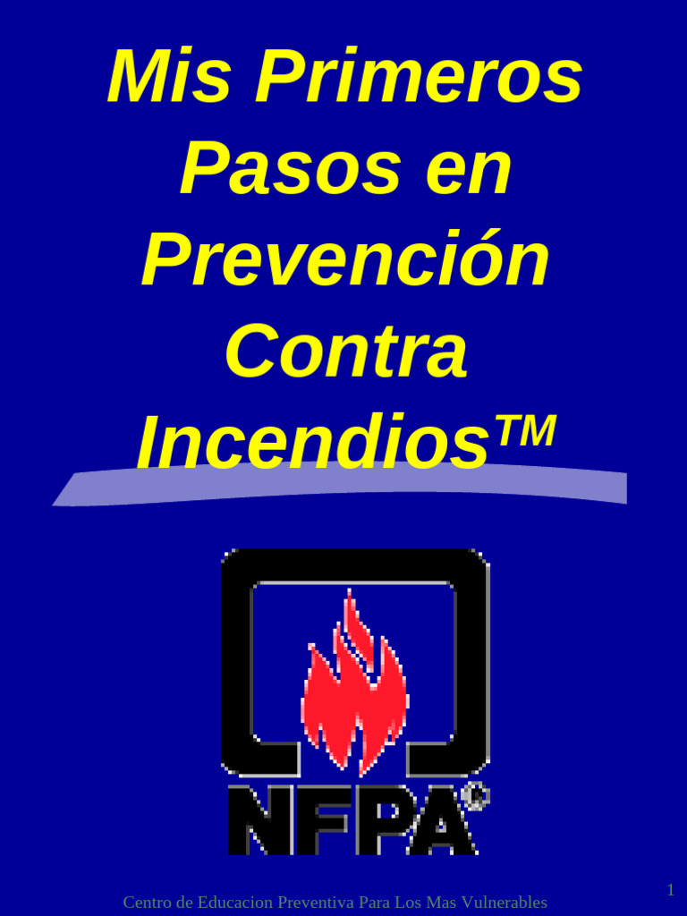 Prevención de Incendios para Niños | PDF