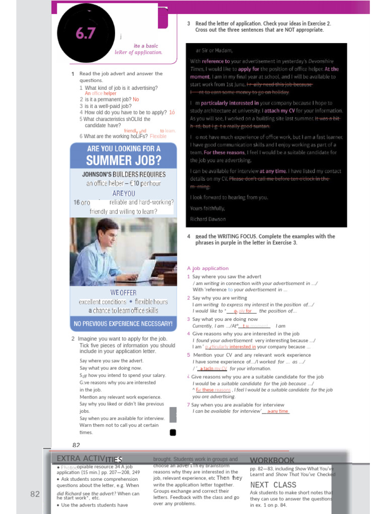 Job Application Letter Guide | PDF | Human Communication