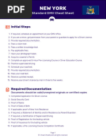 DMV Cheat Sheet Washington en Car Premium | PDF | Traffic | Traffic Light