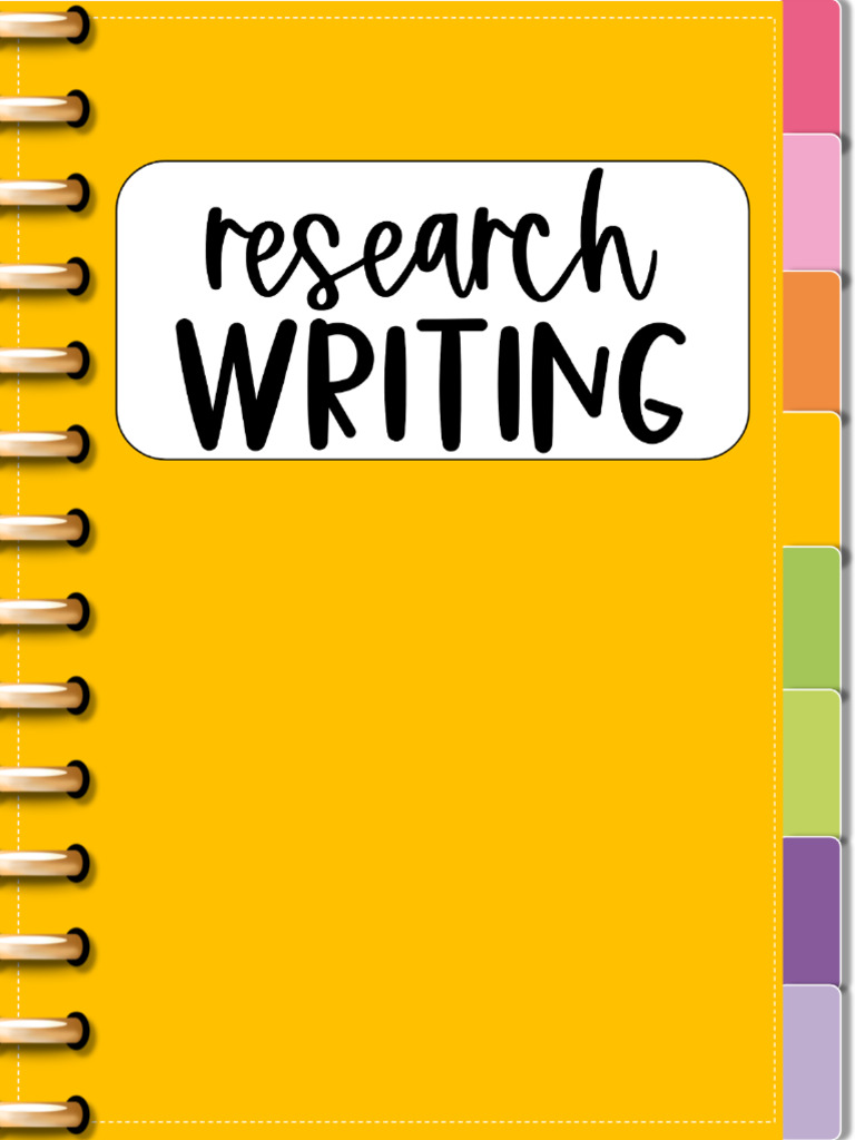 Student Research Notebook | PDF