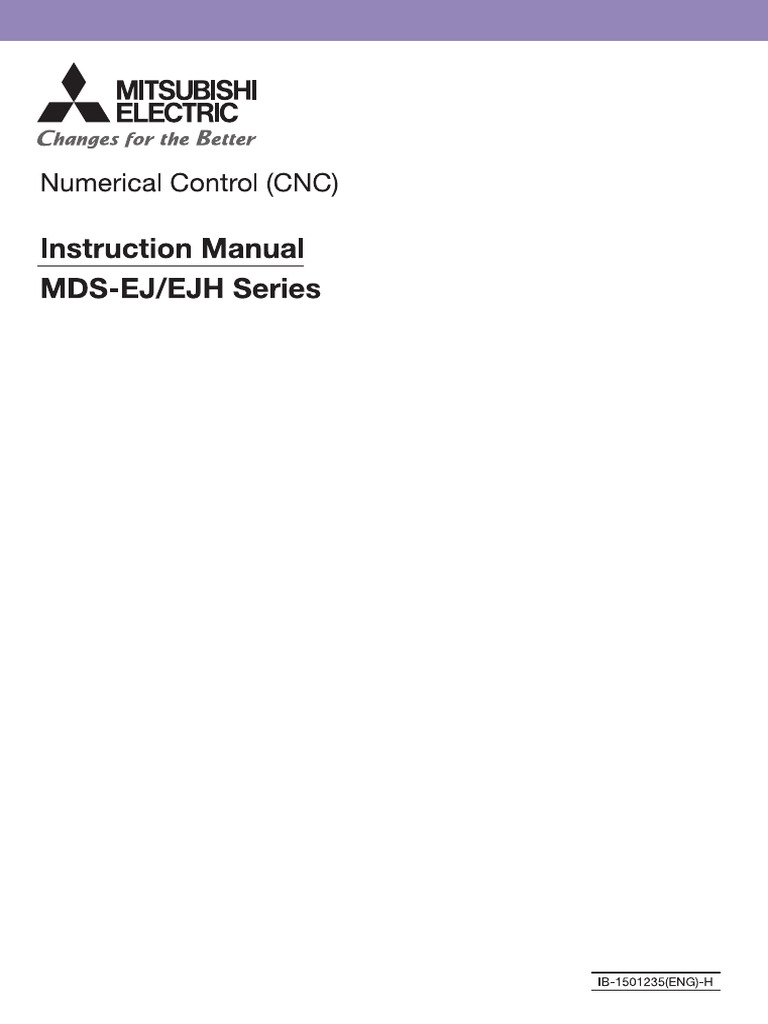 MDS EJ EJH Series Instruction Manual | PDF | Power Supply | Electric Motor