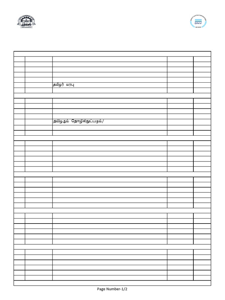 Arunai Theory Exam Time Table NovDec2024 | PDF | Engineering ...