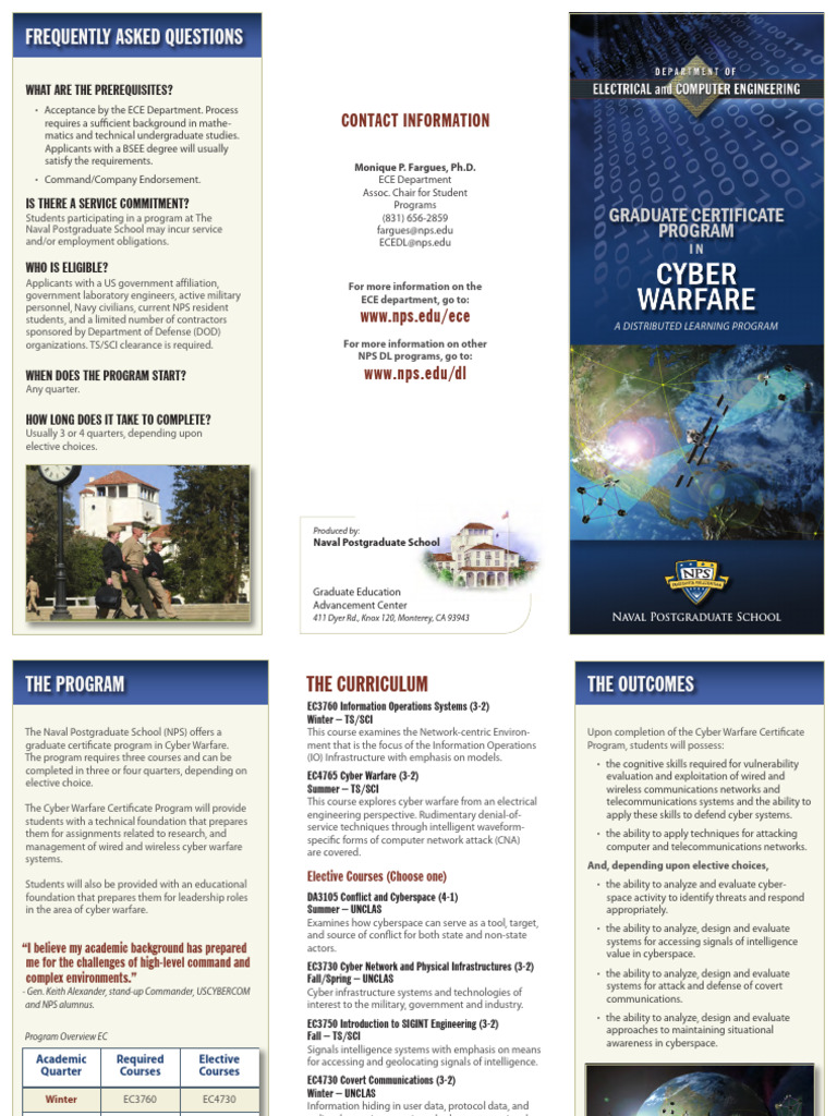 ECE CyberWarfare 021323 | PDF | Cyberwarfare | Security