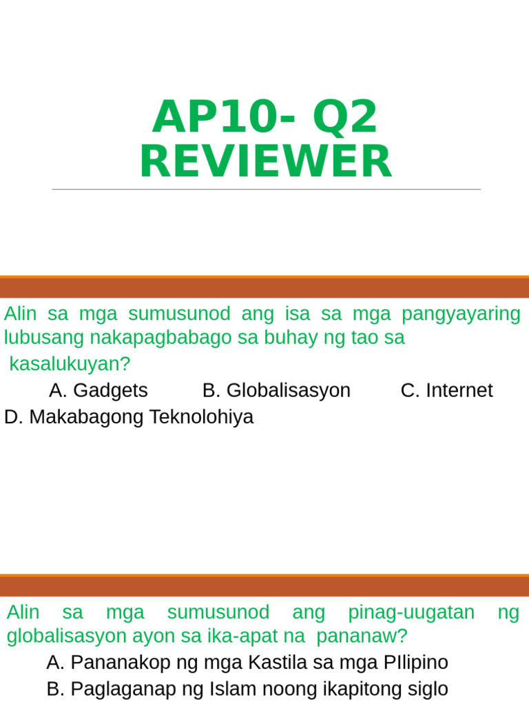 Ap10 - q2 Reviewer | PDF